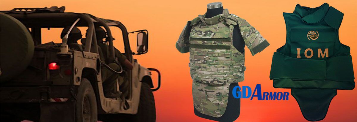 Full Protection Bulletproof Jacket with Hard Armor Plate Carrier,MOLLE ...