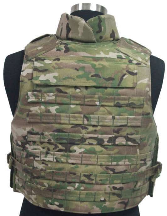 Full Protection Bulletproof Jacket with Hard Armor Plate Carrier,MOLLE ...